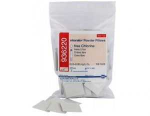 Cloro Libre 0,03 - 6,00 mg/L Cl2 Visocolor® Powder Pillows - Farmalatina